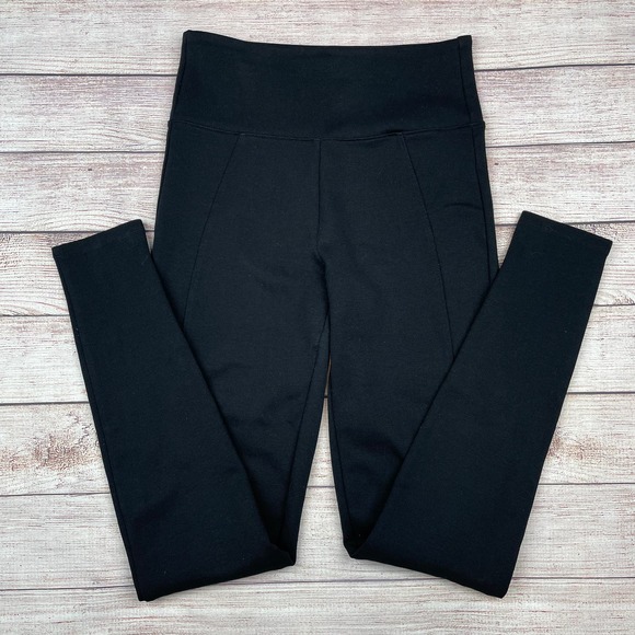 Assets By Spanx | Pants & Jumpsuits | Assets Spanx High Rise Solid Black Leggings | Poshmark